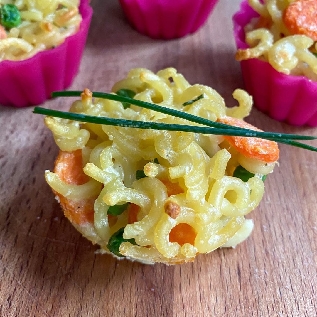 Pasta Muffins mit Gemüse – Räuberküche